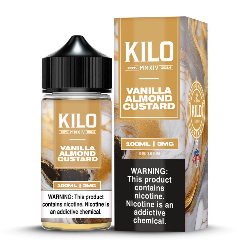 Vanilla Almond Custard Kilo 100mL